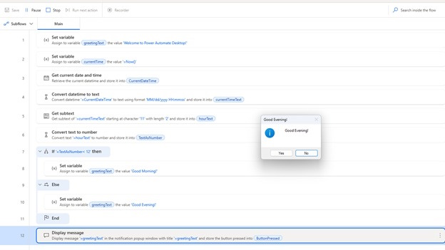 How to Use Variables in Power Automate Desktop
